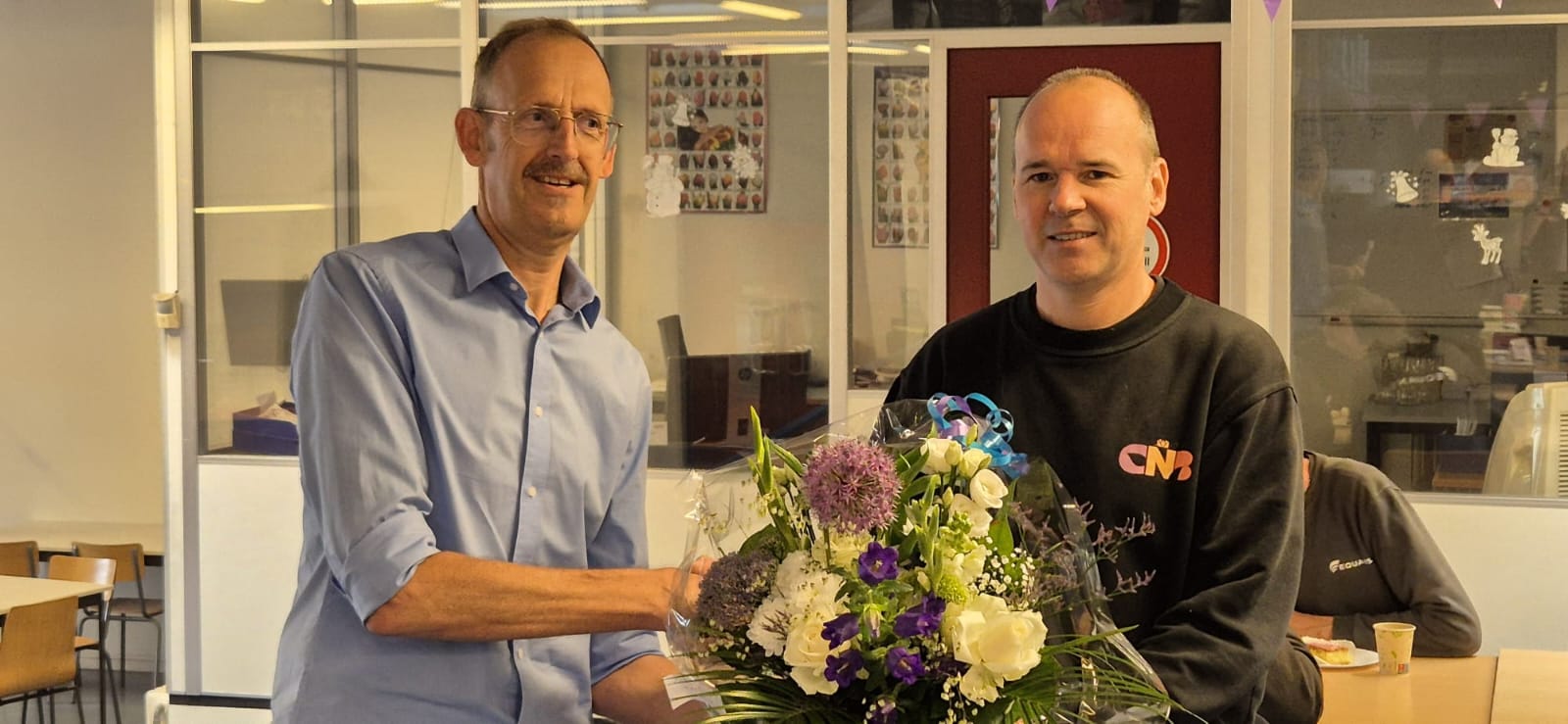 CNB.nl | Andre Raven 25 jaar in dienst